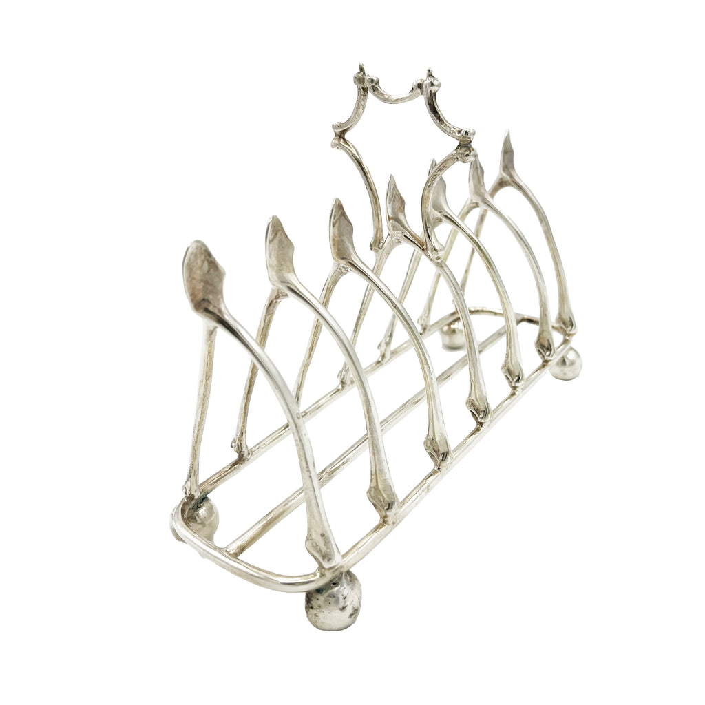 Antique Silver Wishbone Toast Rack Large – Nina Campbell