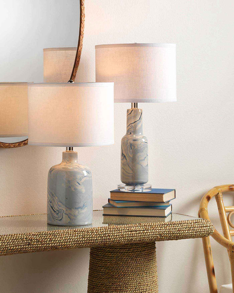 Nebula Table Lamp Blue – Nina Campbell