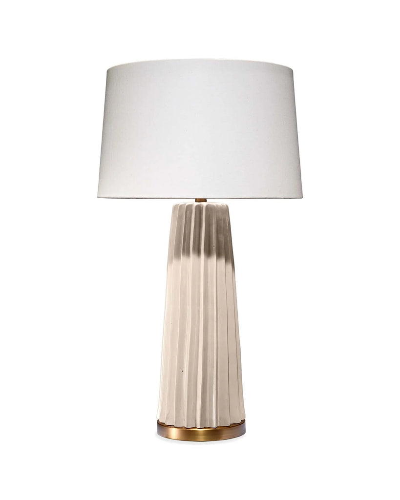 Pleated Table Lamp Cream – Nina Campbell