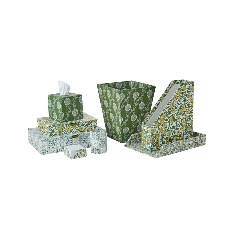 Jester Yellow A4 Box File | Nina Campbell