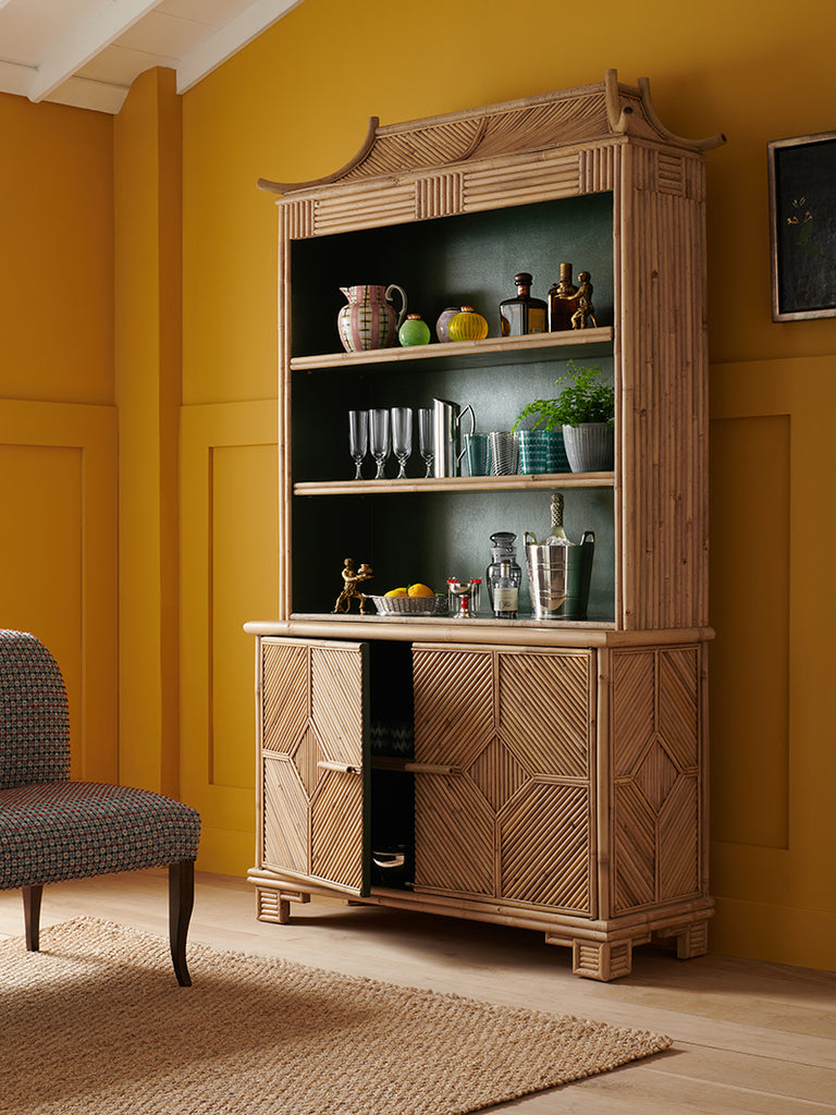 Alfred Bamboo Bookcase | Nina Campbell