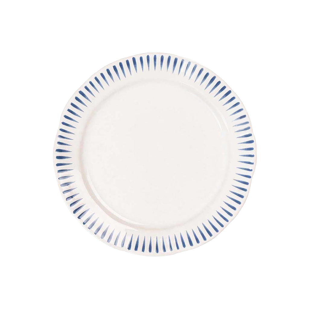 Sitio Stripe Side Plate - Blue – Nina Campbell
