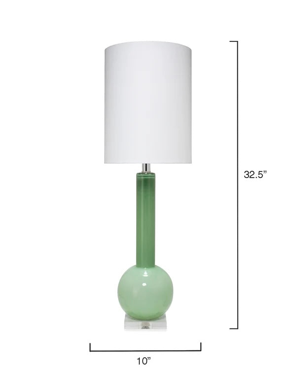 Studio Table Lamp Green – Nina Campbell