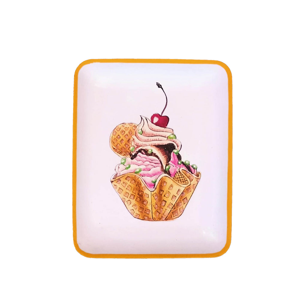 Iron Tray Mini Sundae Cornet | Nina Campbell