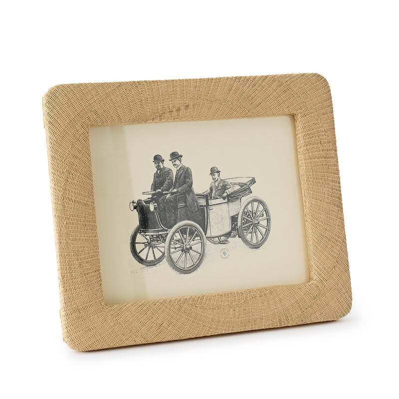 Ancona Natural Buntal Frame 8x10 | Nina Campbell
