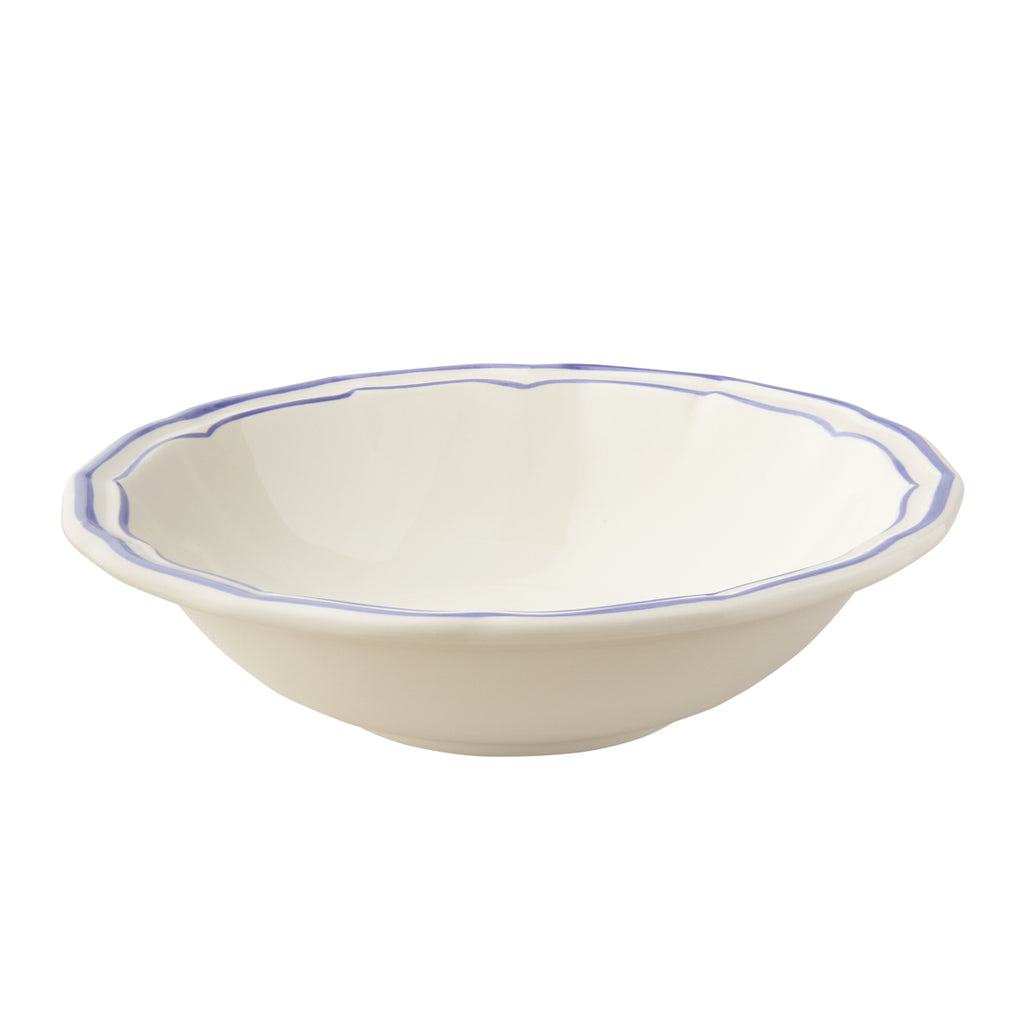 Cereal Bowl Blue Nets – Nina Campbell