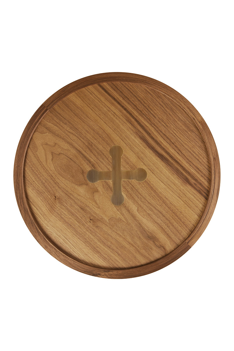 Button Table - Chestnut | Nina Campbell